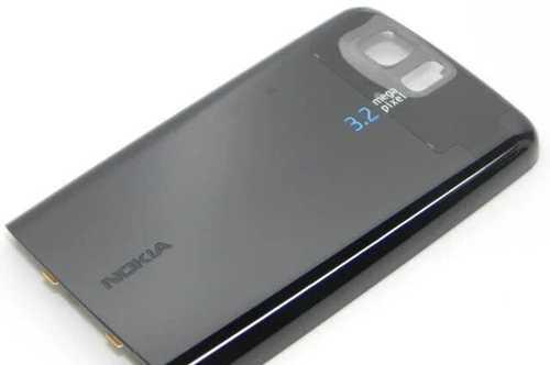 Nokia 6600 slide крышка аккумулятора Черный