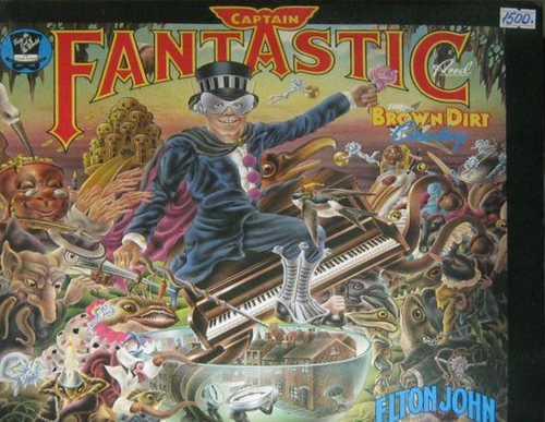 LP Elton John Captain Fantastic - 1975 UK