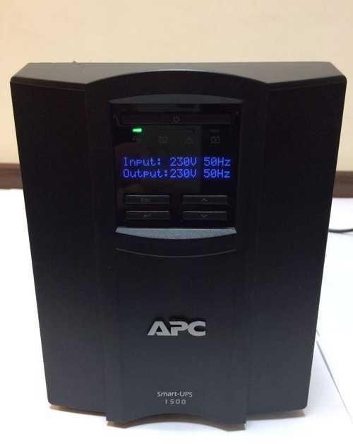 Ибп APC Smart-UPS SMT1500I 1500VA без акб