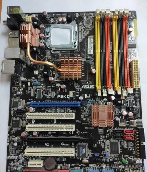 Asus P5KC Green LGA 775 DDR2/DDR3. Гарантия