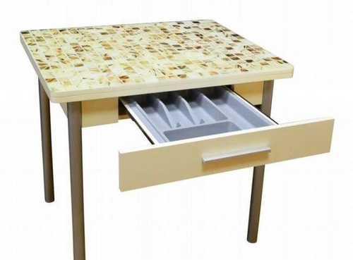 Кухонный стол поворотно - раскладной милагро