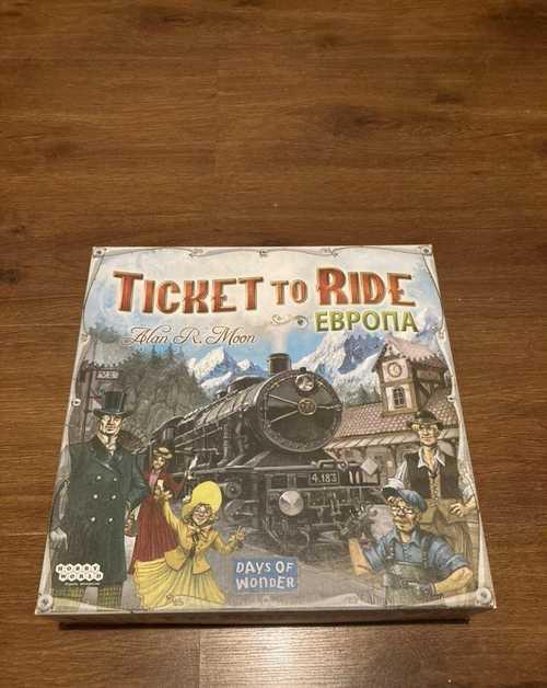 Игра настольная Ticket to Ride Европа