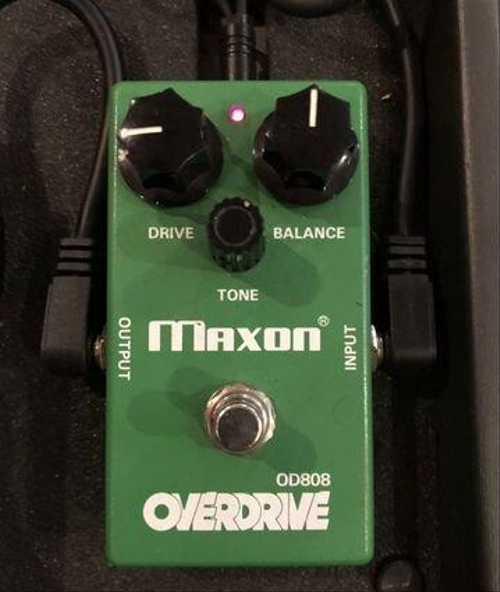 Maxon OD808 overdrive гитарная педаль