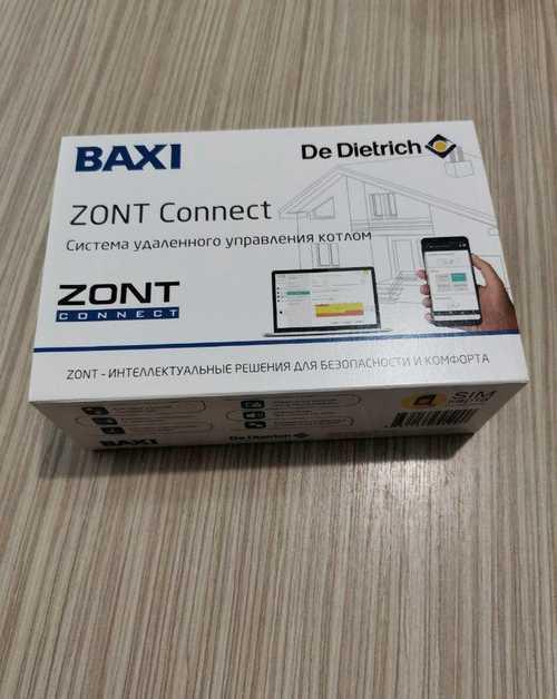 Zont connect для газовых котлов baxi и De Dietrich