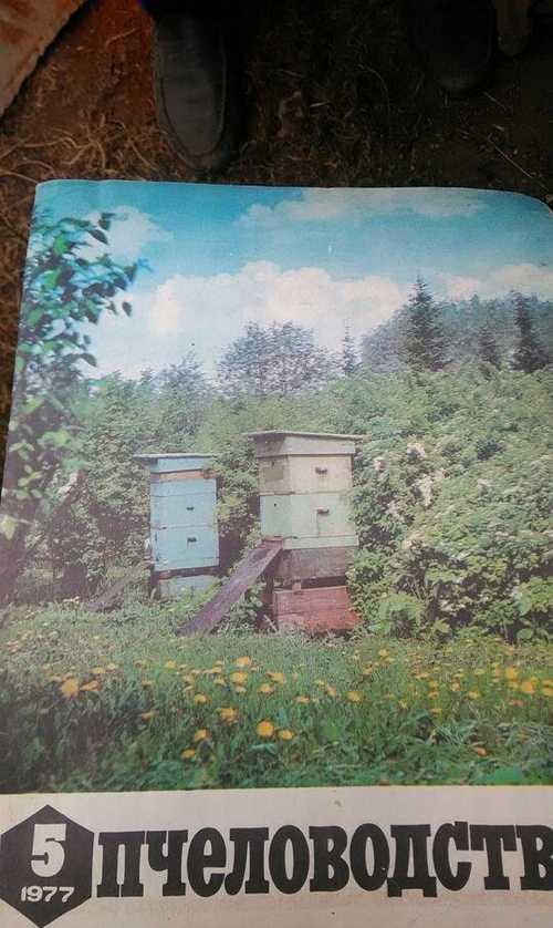 Журнал пчеловодство 1977 г, май