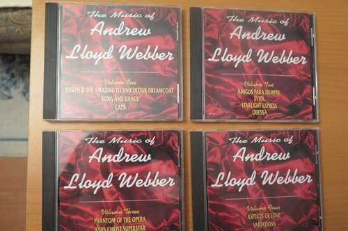 "the music of Andrew Lloyd Webber" 4 CD оригинал