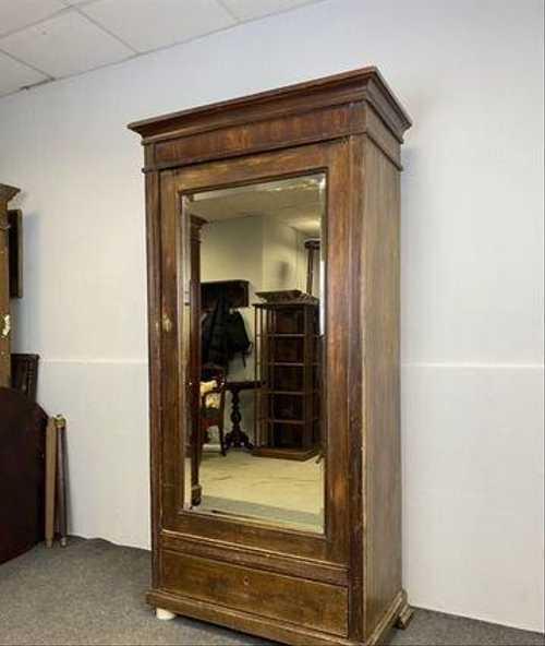 Антикварный платяной шкаф модерн, 195 см
