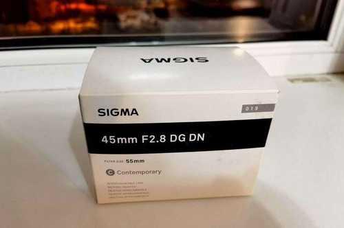 Объектив Sigma Af 45mm F2.8 Dg Dn Contemporary