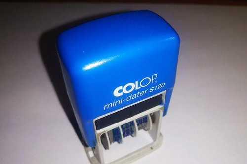 Штамп Colop mini-dater S120