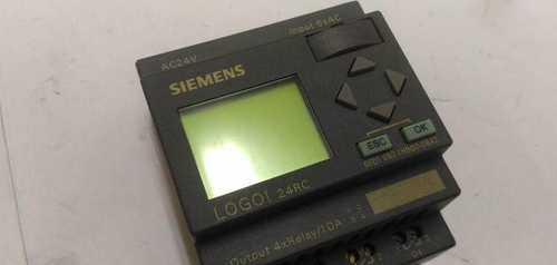 Контроллер с дисплеем Siemens logo 24 RC