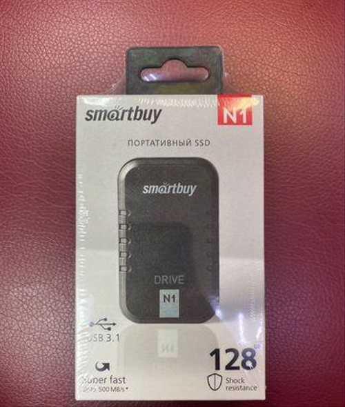 Внешний SSD Smartbuy N1 Drive 128GB USB 3.1 gray