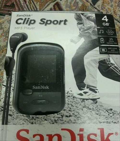 MP3 плеер SanDisk Clip Sport Black
