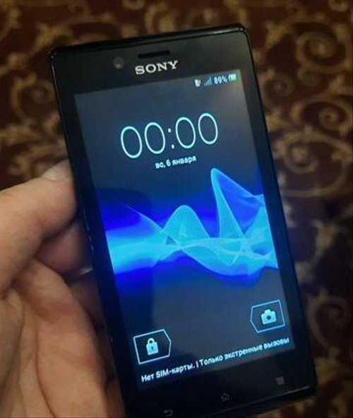 Телефон Sony xperia j