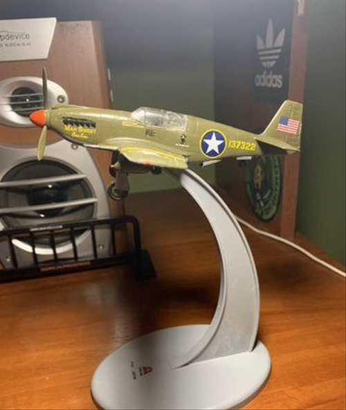 Модель самолета p51 mustang italeri 1/72