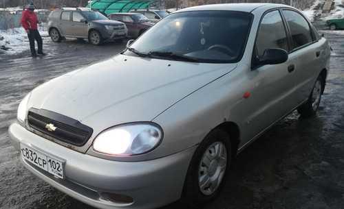Chevrolet Lanos 2006г SX Серебристый разбор