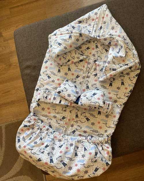 Детский конверт-одеяло