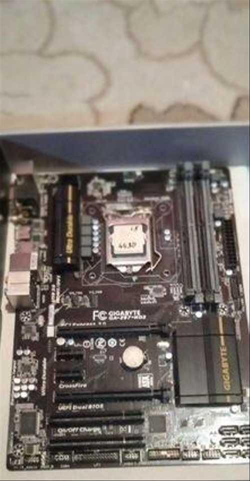 Gigabyte GA-Z87-HD3 + Intel Core i5-4430 + 8GB