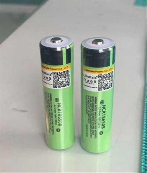 Аккумуляторные литиевые батарейки NCR18650B