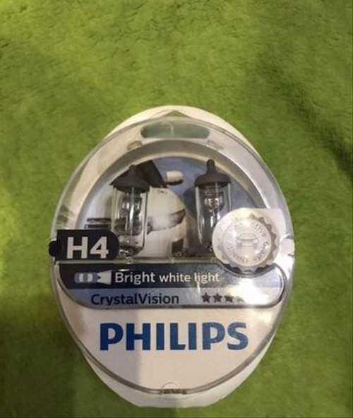 Галогенные лампы Philips H4 “Bright white light”