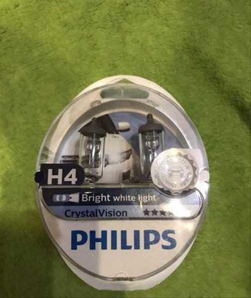 Галогенные лампы Philips H4 “Bright white light”