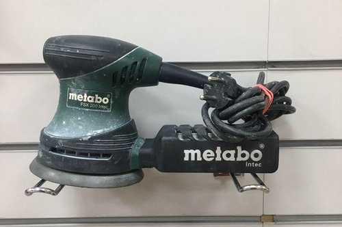 К18) Эксцентриковая шлифмашина Metabo FSX 200 Inte