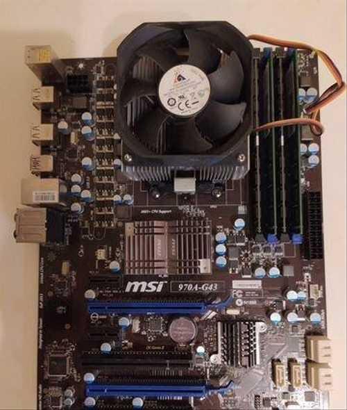 Компьютер с AMD FX-8320E 8 ядер