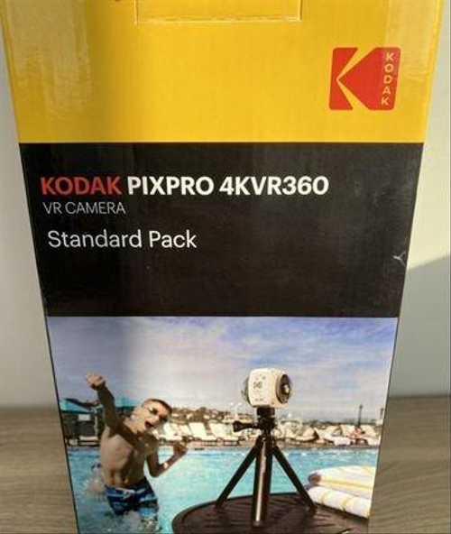 Новая Экшн VR камера Kodak Pixpro 4KVR360