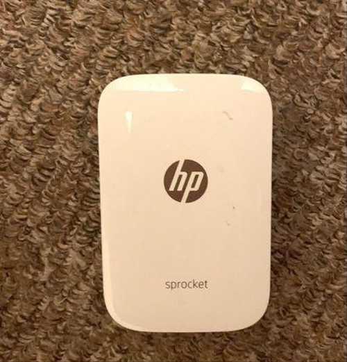 Компактный фотопринтер hp