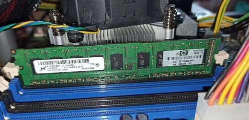 DDR3 udimm ECC 10600E 2gb (hp 500209-061)