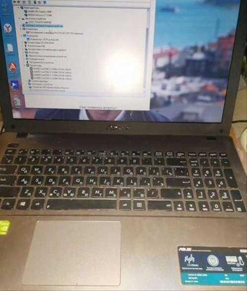 Игровой ноутбук Asus x550v