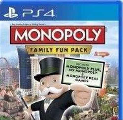 Новый Monopoly Family Fun Pack (PS4, русская верси