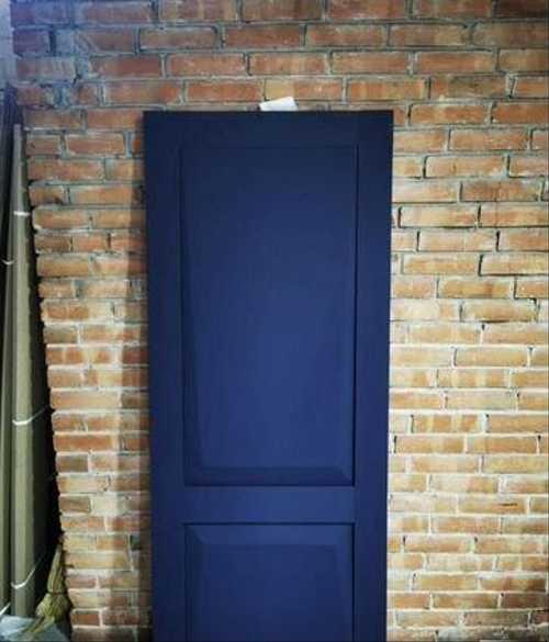 Дверь межкомнатная Перфекто пдг 101 бархат синий