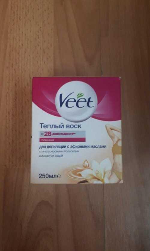 Теплый воск veet