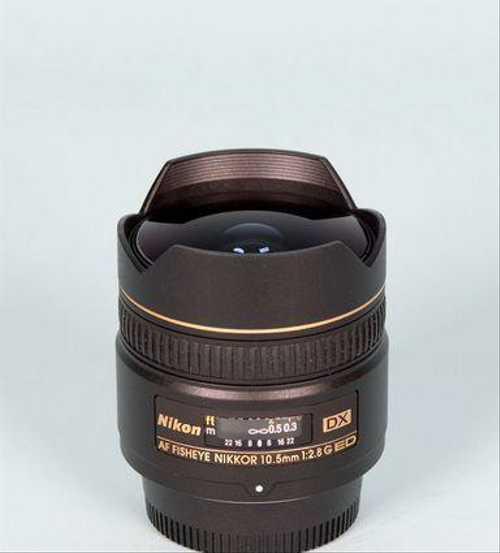 Объектив Nikon 10.5mm f/2.8G ED DX Fisheye-Nikkor