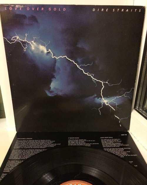 LP Dire Straits"Love Over Gold"1982 Vertigo UK