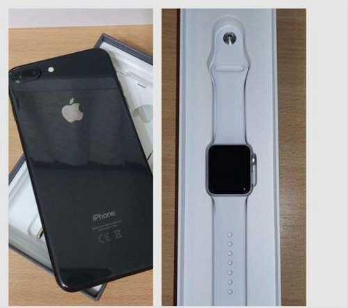 iPhone 8 plus + apple watch 3