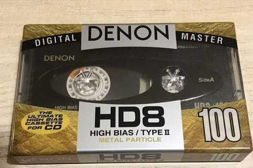 Аудиокассета Denon HD8 100 новая