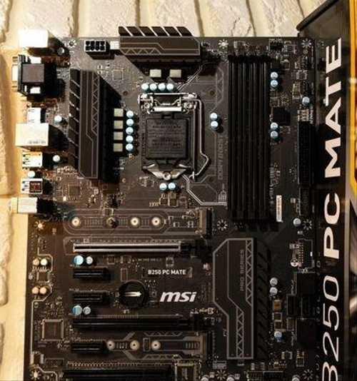 Материнская плата Msi B250 PC Mate