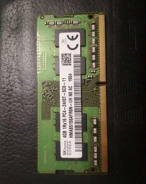 Sodimm hynix 4 гб