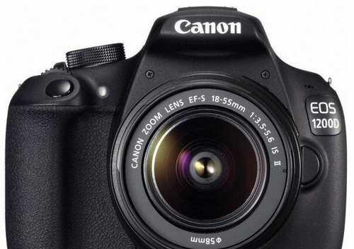 Фотоаппарат Canon EOS 1200D Kit 18-55