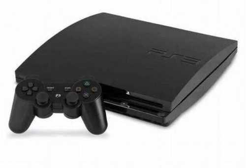 Ps3 slim 2 джостика и много игр