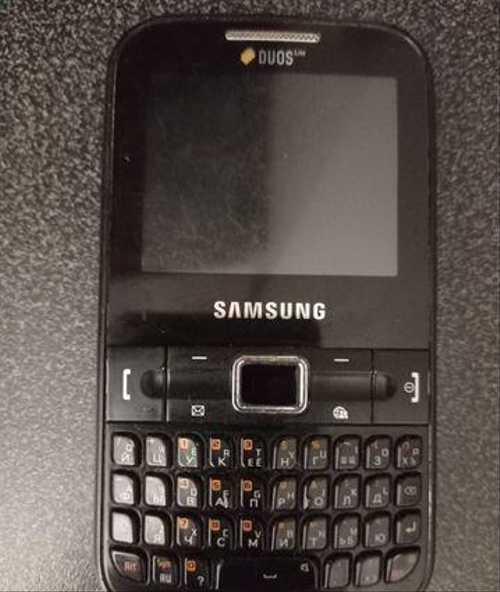 Телефон кнопочный Samsung Duos C3222