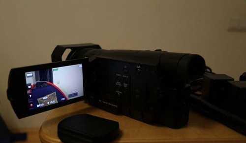 Видеокамера Sony FDR-AX100E (3 аккумулятора)
