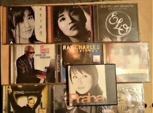 CD диски (джаз, рок) + высококачественные CD-R