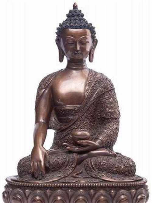 Статуя Будда Шакьямуни бронзовая