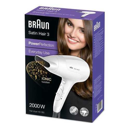 Фен Braun HD 380 - новый