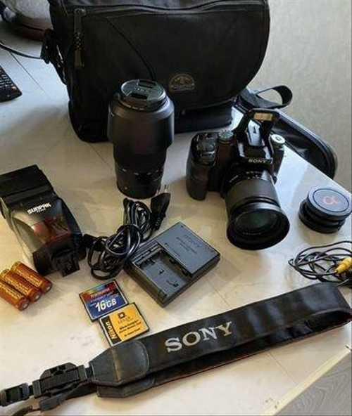 Зеркальный фотоаппарат Sony Alpha 100 dslr-A100