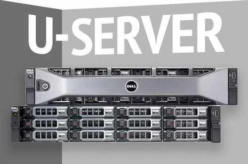 Сервер Dell R720XD 12LFF 2х2667v2 32Gb H710p 2x110