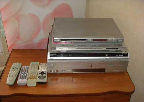 Проигрыватели DVD VCR