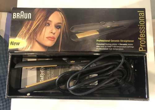 Стайлер для выпрямления волос Braun Professional C